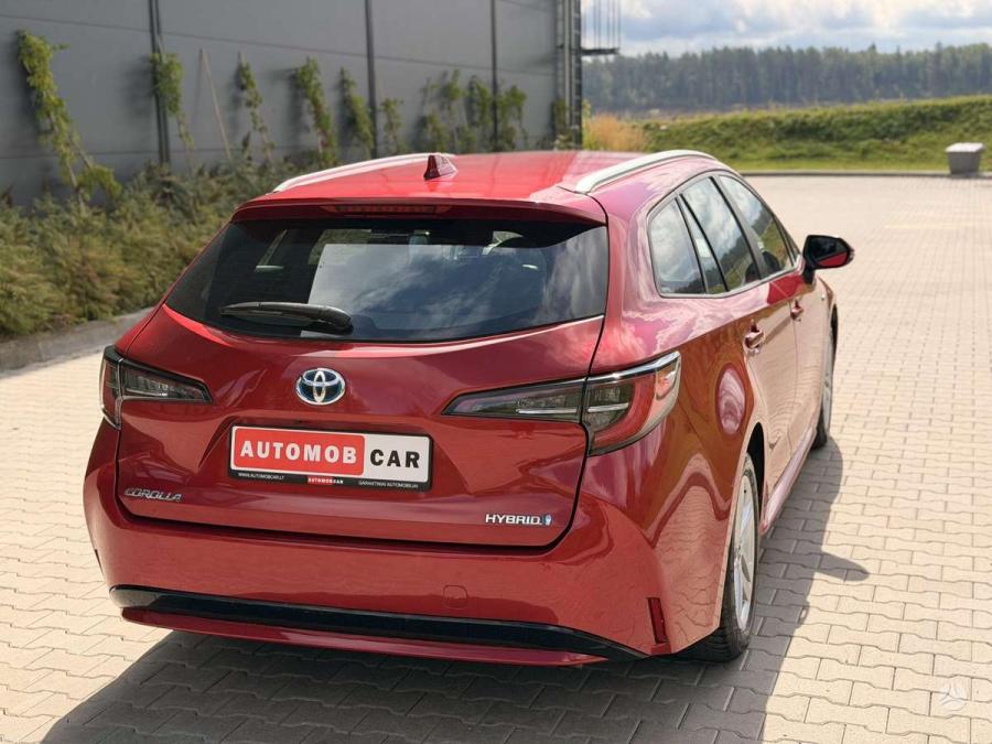 Sarkans Toyota Corolla 2019 Viļņa, ar dzinēja tilpumu 1.80 L un nobraukumu 123 tūkst. km par 17350 €, foto 8 vietnē AUTOMOTO.COM.LV