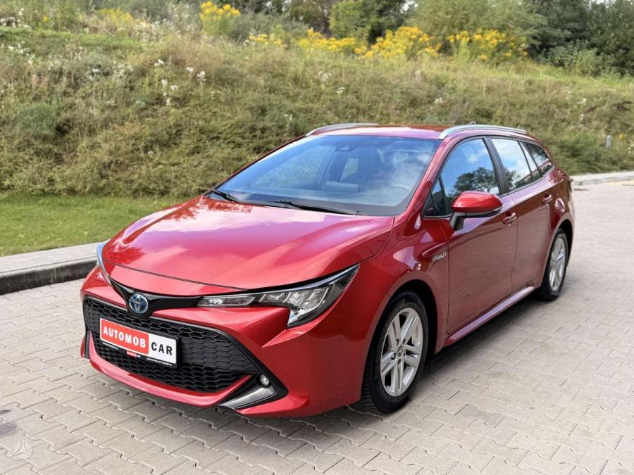 Sarkans Toyota Corolla 2019 Viļņa, ar dzinēja tilpumu 1.80 L un nobraukumu 123 tūkst. km par 17350 €, foto 20 vietnē AUTOMOTO.COM.LV