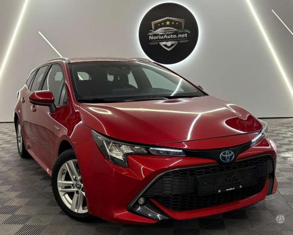 Sarkans Toyota Corolla 2021 Marijampole, ar dzinēja tilpumu 1.80 L un nobraukumu 145 tūkst. km par 16750 €, foto 1 vietnē AUTOMOTO.COM.LV