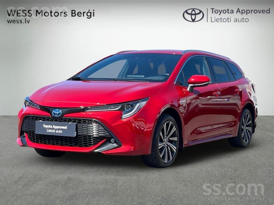 Sarkans Toyota Corolla 2021 Rīga, ar dzinēja tilpumu 1.80 L un nobraukumu 48 tūkst. km par 21990 €, foto 1 vietnē AUTOMOTO.COM.LV