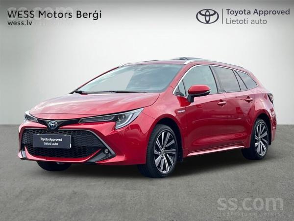 Toyota Corolla 2021 in Riga on AUTOMOTO.COM.LV Red Toyota Corolla 2021 in Riga, with an engine capacity of 1.80 L and mileage of 71 thousand km for 19990 €, photo 1 on AUTOMOTO.COM.LV