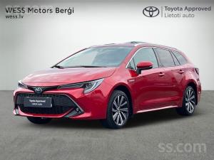 Sarkans Toyota Corolla 2021 Rīga, ar dzinēja tilpumu 1.80 L un nobraukumu 71 tūkst. km par 19990 €, foto  vietnē AUTOMOTO.COM.LV