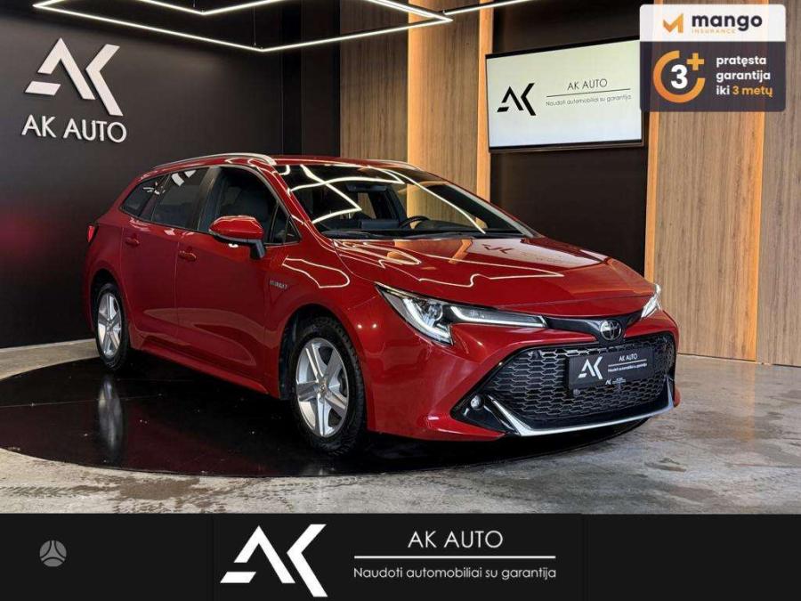 Sarkans Toyota Corolla 2022 Kauņa, ar dzinēja tilpumu 1.80 L un nobraukumu 49 tūkst. km par 19990 €, foto 1 vietnē AUTOMOTO.COM.LV