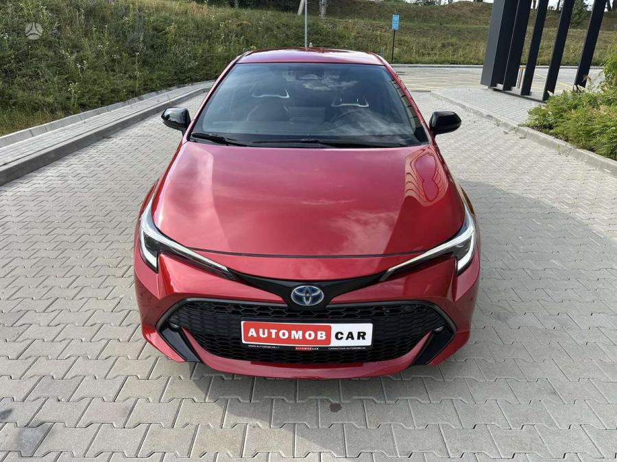 Sarkans Toyota Corolla 2023 Viļņa, ar dzinēja tilpumu 1.99 L un nobraukumu 21 tūkst. km par 19350 €, foto 4 vietnē AUTOMOTO.COM.LV