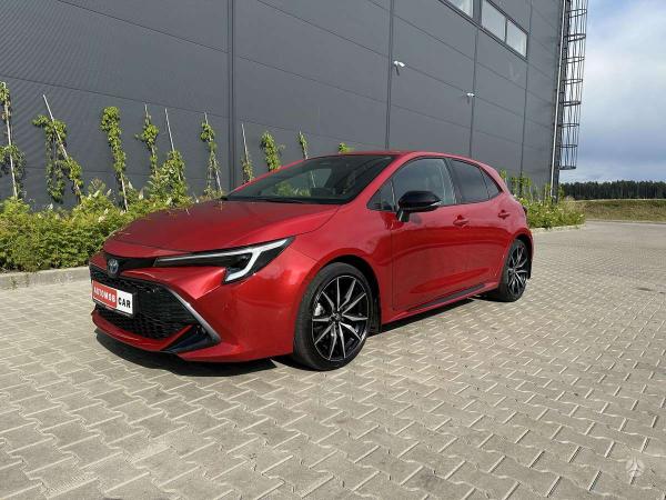 Sarkans Toyota Corolla 2023 Viļņa, ar dzinēja tilpumu 1.99 L un nobraukumu 21 tūkst. km par 19350 €, foto 5 vietnē AUTOMOTO.COM.LV