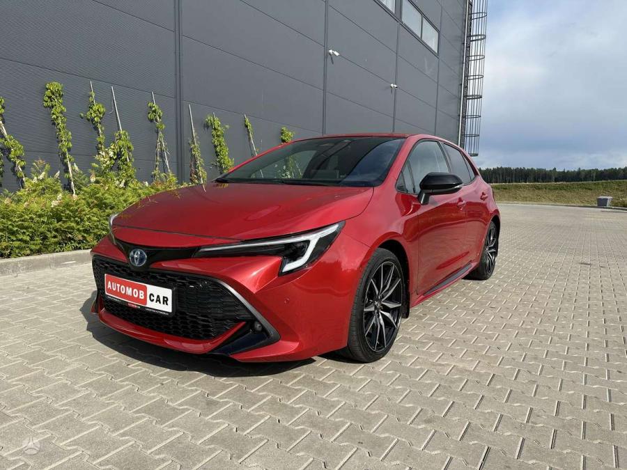 Sarkans Toyota Corolla 2023 Viļņa, ar dzinēja tilpumu 1.99 L un nobraukumu 21 tūkst. km par 19350 €, foto 16 vietnē AUTOMOTO.COM.LV