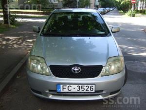 Toyota Corolla 2003 Rīga, ar dzinēja tilpumu 1.40 L un nobraukumu 253 tūkst. km par 800 €, foto  vietnē AUTOMOTO.COM.LV
