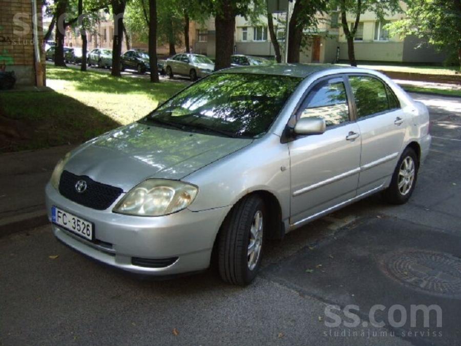 Тойота Королла 2003 в Рига, объемом двигателя 1.40 л и пробегом 253 тыс. км за 800 €, фото 3 на AUTOMOTO.COM.LV
