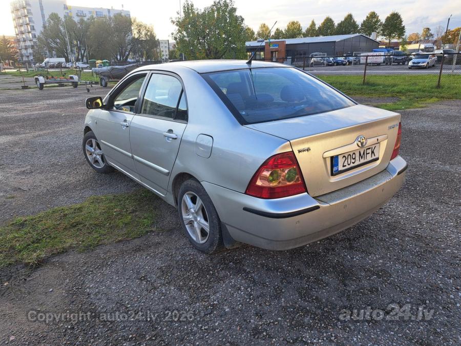 Toyota Corolla 2005 Tallina, ar dzinēja tilpumu 1.60 L un nobraukumu 326 tūkst. km par 1999 €, foto 5 vietnē AUTOMOTO.COM.LV