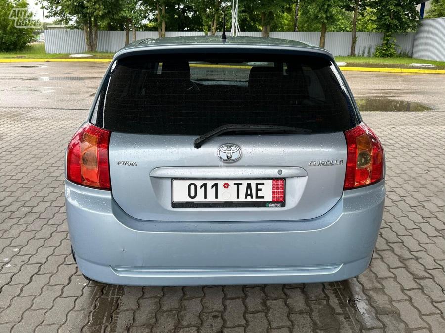 Toyota Corolla 2006 Marijampole, ar dzinēja tilpumu 1.60 L un nobraukumu 100 tūkst. km par 2799 €, foto 7 vietnē AUTOMOTO.COM.LV