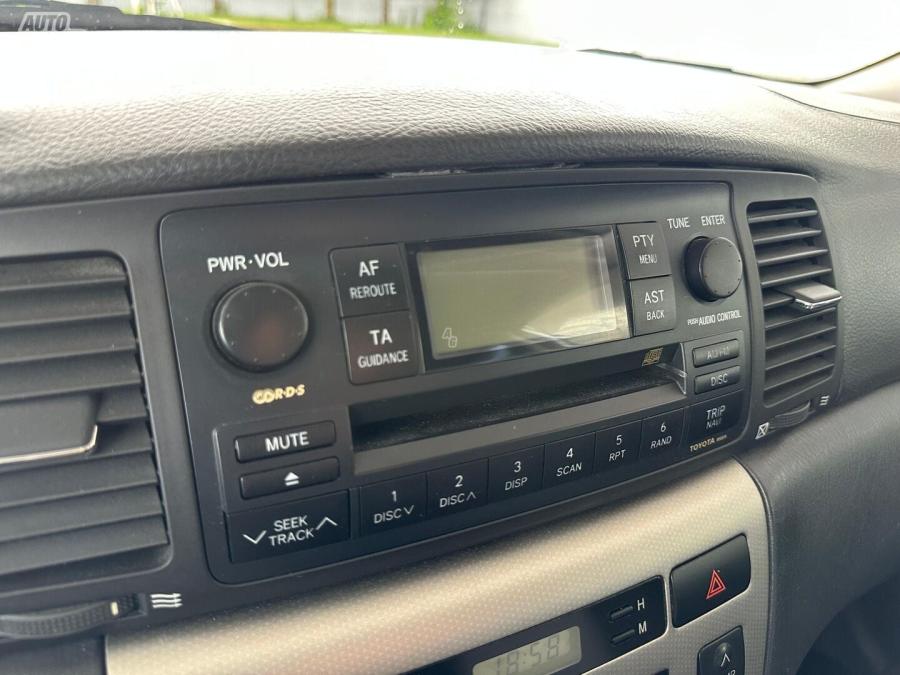 Toyota Corolla 2006 Marijampole, ar dzinēja tilpumu 1.60 L un nobraukumu 100 tūkst. km par 2799 €, foto 21 vietnē AUTOMOTO.COM.LV
