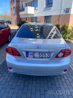 Toyota Corolla 2008 Rīga, ar dzinēja tilpumu 1.60 L un nobraukumu 76 tūkst. km par 5200 €, foto  vietnē AUTOMOTO.COM.LV