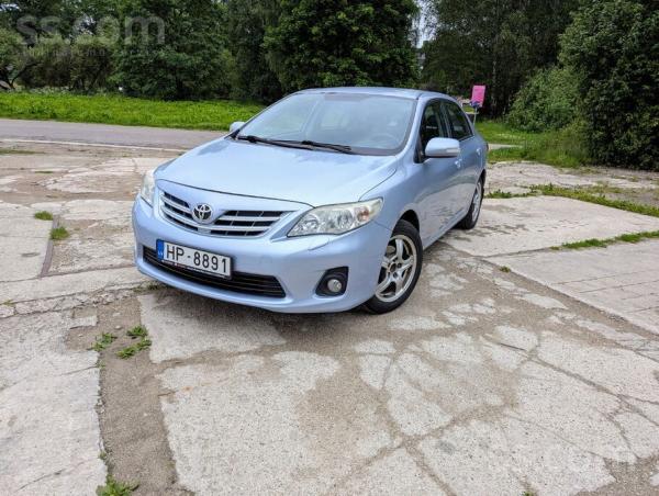 Toyota Corolla 2011 Rīga, ar dzinēja tilpumu 1.60 L un nobraukumu 254 tūkst. km par 1900 €, foto 1 vietnē AUTOMOTO.COM.LV