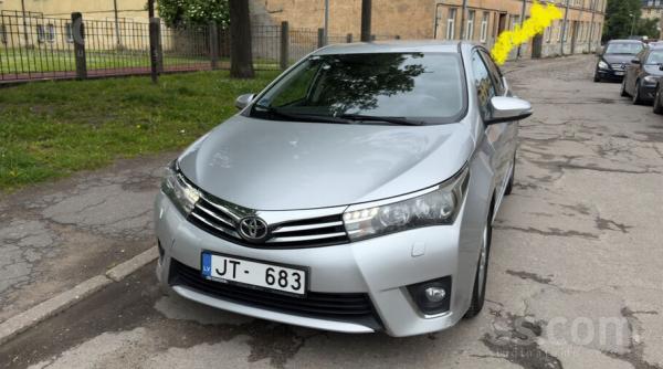 Toyota Corolla 2014 Rīga, ar dzinēja tilpumu 1.60 L un nobraukumu 194 tūkst. km par 7200 €, foto 1 vietnē AUTOMOTO.COM.LV