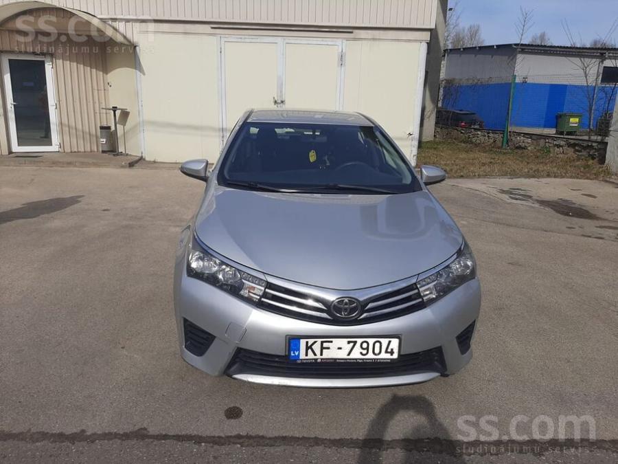 Toyota Corolla 2016 Rīga, ar dzinēja tilpumu 1.40 L un nobraukumu 275 tūkst. km par 5800 €, foto 1 vietnē AUTOMOTO.COM.LV