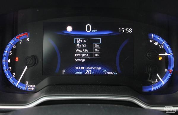 Toyota Corolla 2022 in Vilnius, with an engine capacity of 1.50 L and mileage of 77 thousand km for 15750 €, photo 7 on AUTOMOTO.COM.LV