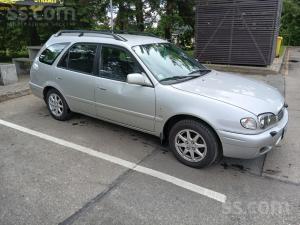 Toyota Corolla 2000 Rīga, ar dzinēja tilpumu 1.60 L un nobraukumu 260 tūkst. km par 1050 €, foto 4 vietnē AUTOMOTO.COM.LV
