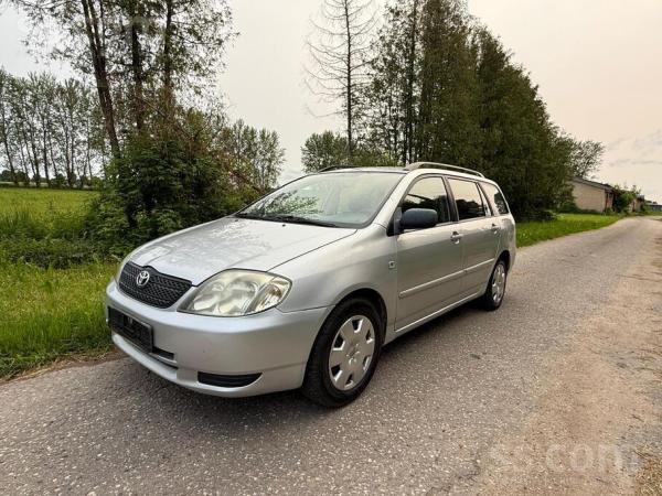 Toyota Corolla 2003 in Riga, with an engine capacity of 1.60 L and mileage of 0 thousand km for 1050 €, photo 1 on AUTOMOTO.COM.LV