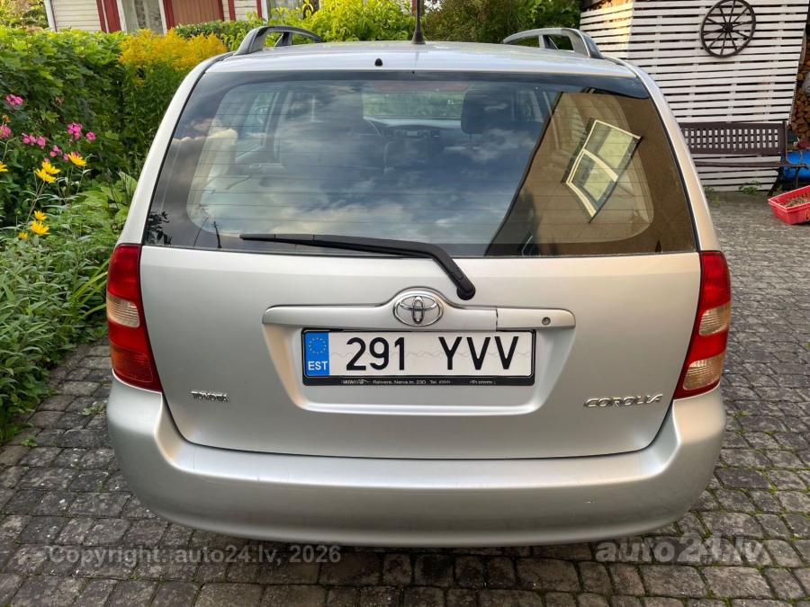 Toyota Corolla 2003 Tallina, ar dzinēja tilpumu 1.60 L un nobraukumu 344 tūkst. km par 1250 €, foto 7 vietnē AUTOMOTO.COM.LV