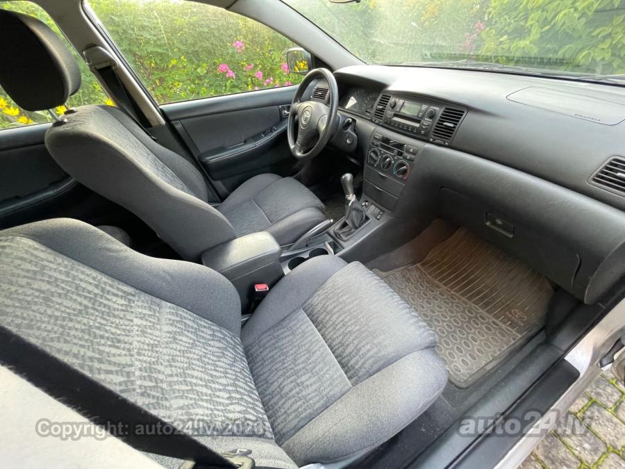 Toyota Corolla 2003 Tallina, ar dzinēja tilpumu 1.60 L un nobraukumu 344 tūkst. km par 1250 €, foto 12 vietnē AUTOMOTO.COM.LV