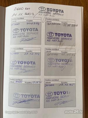 Toyota Corolla 2003 Tallina, ar dzinēja tilpumu 1.60 L un nobraukumu 344 tūkst. km par 1250 €, foto 13 vietnē AUTOMOTO.COM.LV