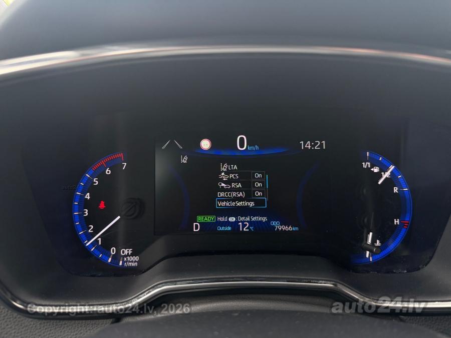 Toyota Corolla 2022 in Parnu, with an engine capacity of 1.80 L and mileage of 80 thousand km for 21900 €, photo 16 on AUTOMOTO.COM.LV