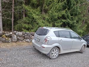 Beige Toyota Corolla Verso 2005 in Rakvere, with an engine capacity of 0.00 L and mileage of 326 thousand km for 2000 €, photo 12 on AUTOMOTO.COM.LV