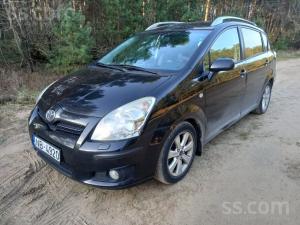 Melns Toyota Corolla Verso 2008 Daugavpils, ar dzinēja tilpumu 2.20 L un nobraukumu 226 tūkst. km par 1800 €, foto 4 vietnē AUTOMOTO.COM.LV