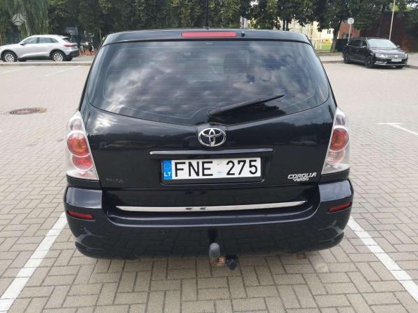 Toyota Corolla Verso 2005 Birštonas vietnē Melns Toyota Corolla Verso 2005 Birštonas, ar dzinēja tilpumu 1.80 L un nobraukumu 223 tūkst. km par 2550 €, foto 6 vietnē AUTOMOTO.COM.LV