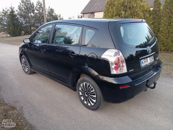 Melns Toyota Corolla Verso 2006 Anykščiai, ar dzinēja tilpumu 2.20 L un nobraukumu 368 tūkst. km par 2100 €, foto 1 vietnē AUTOMOTO.COM.LV