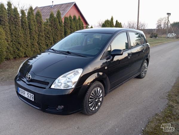 Melns Toyota Corolla Verso 2006 Anykščiai, ar dzinēja tilpumu 2.20 L un nobraukumu 368 tūkst. km par 2100 €, foto 6 vietnē AUTOMOTO.COM.LV