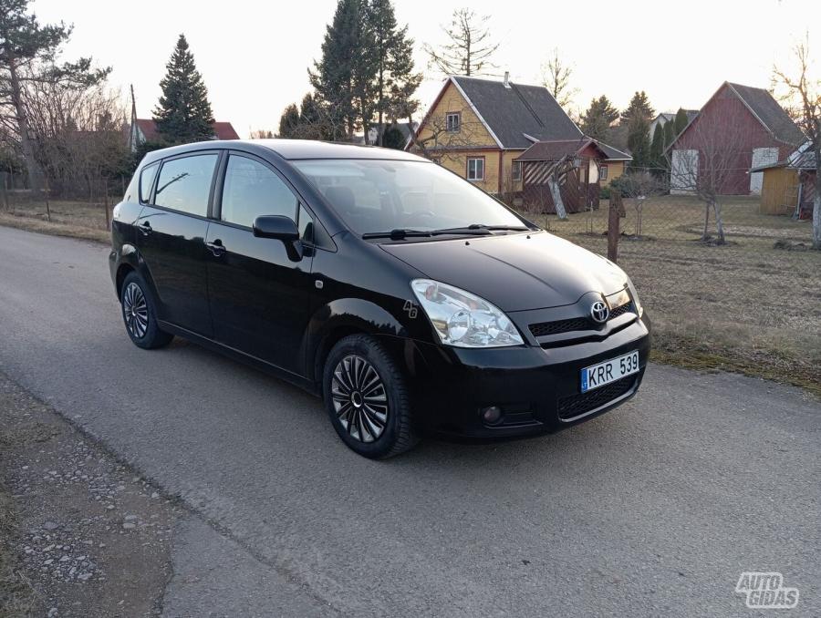 Melns Toyota Corolla Verso 2006 Anykščiai, ar dzinēja tilpumu 2.20 L un nobraukumu 368 tūkst. km par 2100 €, foto 8 vietnē AUTOMOTO.COM.LV