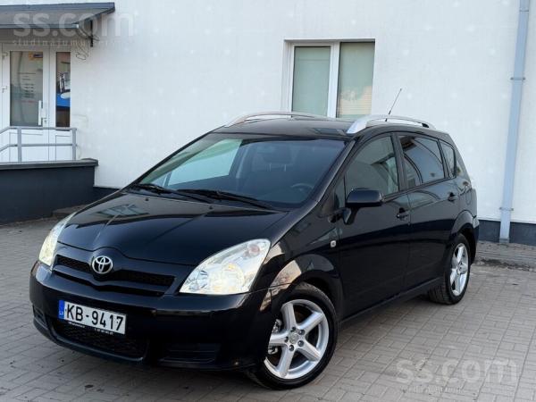 Melns Toyota Corolla Verso 2006 Jelgava, ar dzinēja tilpumu 2.20 L un nobraukumu 415 tūkst. km par 2300 €, foto 2 vietnē AUTOMOTO.COM.LV