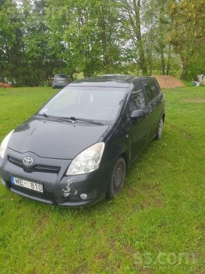 Melns Toyota Corolla Verso 2007 Alūksne, ar dzinēja tilpumu 2.20 L un nobraukumu 480 tūkst. km par 1100 €, foto 3 vietnē AUTOMOTO.COM.LV