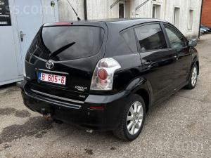 Melns Toyota Corolla Verso 2007 Daugavpils, ar dzinēja tilpumu 2.20 L un nobraukumu 0 tūkst. km par 1950 €, foto 7 vietnē AUTOMOTO.COM.LV