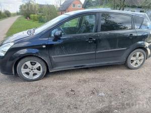 Melns Toyota Corolla Verso 2007 Gulbene, ar dzinēja tilpumu 2.20 L un nobraukumu 349 tūkst. km par 600 €, foto 4 vietnē AUTOMOTO.COM.LV