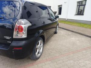 Melns Toyota Corolla Verso 2007 Dobele, ar dzinēja tilpumu 2.20 L un nobraukumu 255 tūkst. km par 1555 €, foto 7 vietnē AUTOMOTO.COM.LV