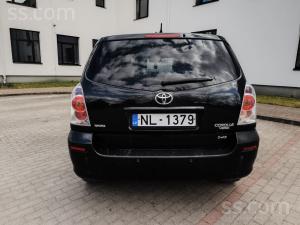 Melns Toyota Corolla Verso 2007 Dobele, ar dzinēja tilpumu 2.20 L un nobraukumu 255 tūkst. km par 1555 €, foto 10 vietnē AUTOMOTO.COM.LV