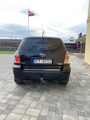 Melns Toyota Corolla Verso 2007 Ventspils, ar dzinēja tilpumu 2.20 L un nobraukumu 260 tūkst. km par 2600 €, foto 5 vietnē AUTOMOTO.COM.LV