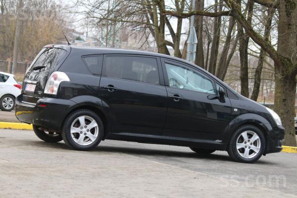 Melns Toyota Corolla Verso 2008 Rīga, ar dzinēja tilpumu 2.20 L un nobraukumu 0 tūkst. km par 2490 €, foto 6 vietnē AUTOMOTO.COM.LV