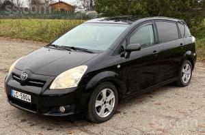 Melns Toyota Corolla Verso 2008 Valmiera, ar dzinēja tilpumu 2.20 L un nobraukumu 262 tūkst. km par 2500 €, foto 3 vietnē AUTOMOTO.COM.LV