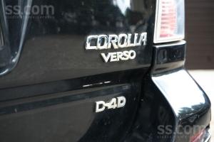 Черный Тойота Королла Версо 2008 в Рига, объемом двигателя 2.20 л и пробегом 298 тыс. км за 2490 €, фото 13 на AUTOMOTO.COM.LV