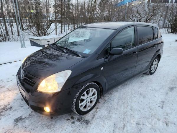 Melns Toyota Corolla Verso 2009 Rīga, ar dzinēja tilpumu 2.20 L un nobraukumu 277 tūkst. km par 2500 €, foto 8 vietnē AUTOMOTO.COM.LV