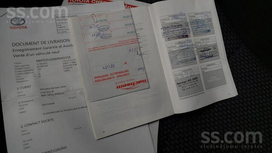 Melns Toyota Corolla Verso 2013 Rīga, ar dzinēja tilpumu 2.00 L un nobraukumu 285 tūkst. km par 6000 €, foto 29 vietnē AUTOMOTO.COM.LV