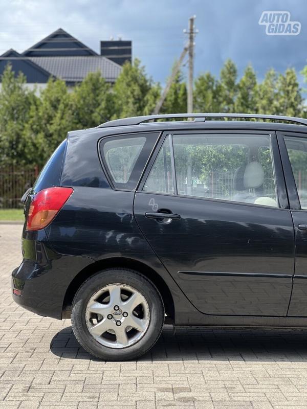 Melns Toyota Corolla Verso 2003 Viļņa, ar dzinēja tilpumu 2.00 L un nobraukumu 275 tūkst. km par 1450 €, foto 8 vietnē AUTOMOTO.COM.LV