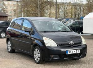 Melns Toyota Corolla Verso 2005 Narva, ar dzinēja tilpumu 2.20 L un nobraukumu 270 tūkst. km par 1690 €, foto 3 vietnē AUTOMOTO.COM.LV