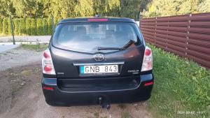 Melns Toyota Corolla Verso 2008 Kauņa, ar dzinēja tilpumu 2.20 L un nobraukumu 228 tūkst. km par 2450 €, foto 7 vietnē AUTOMOTO.COM.LV