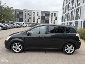 Black Toyota Corolla Verso 2008 in Vilnius, with an engine capacity of 2.20 L and mileage of 383 thousand km for 1900 €, photo 9 on AUTOMOTO.COM.LV