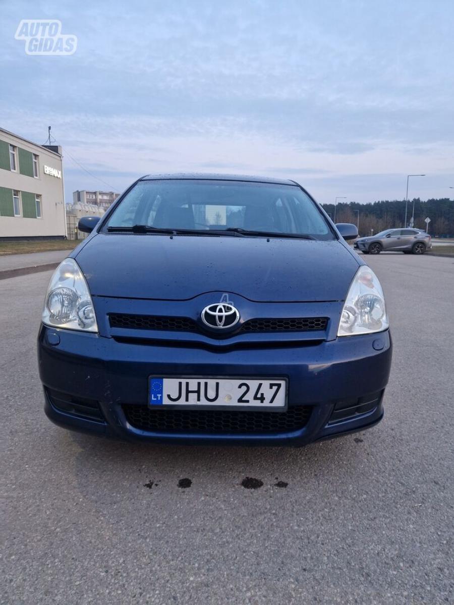 Zils Toyota Corolla Verso 2004 Ukmergė, ar dzinēja tilpumu 1.60 L un nobraukumu 308 tūkst. km par 2500 €, foto 8 vietnē AUTOMOTO.COM.LV