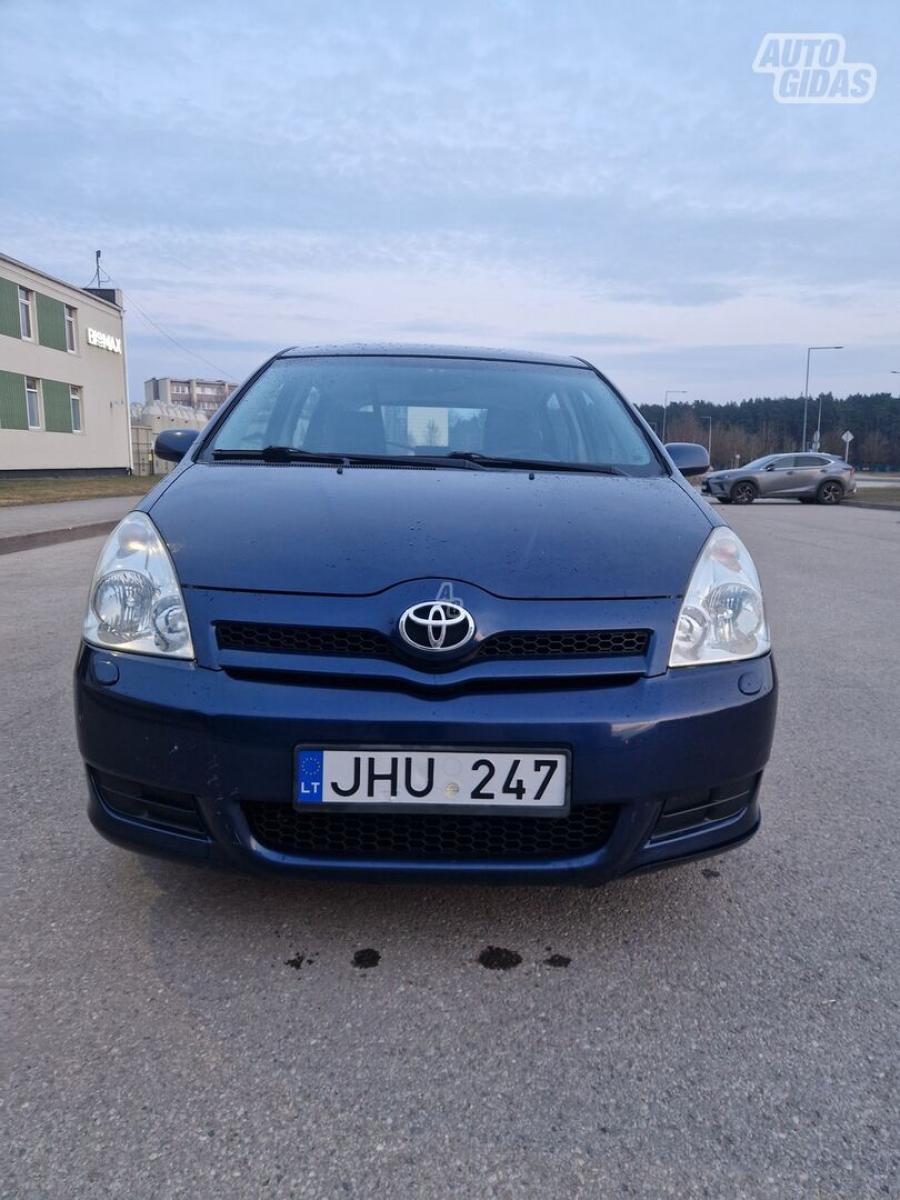 Zils Toyota Corolla Verso 2004 Ukmergė, ar dzinēja tilpumu 1.60 L un nobraukumu 308 tūkst. km par 2500 €, foto 19 vietnē AUTOMOTO.COM.LV